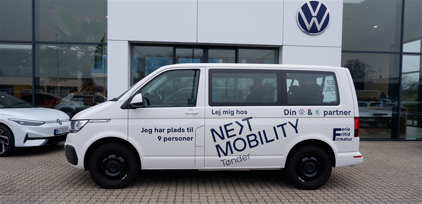 Lej en Caravelle - Volkswagen Tønder - Next Mobility